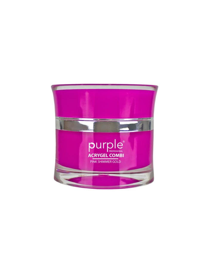 PURPLE - ACRYGEL COMBI PINK SHIMMER GOLD 50ML
